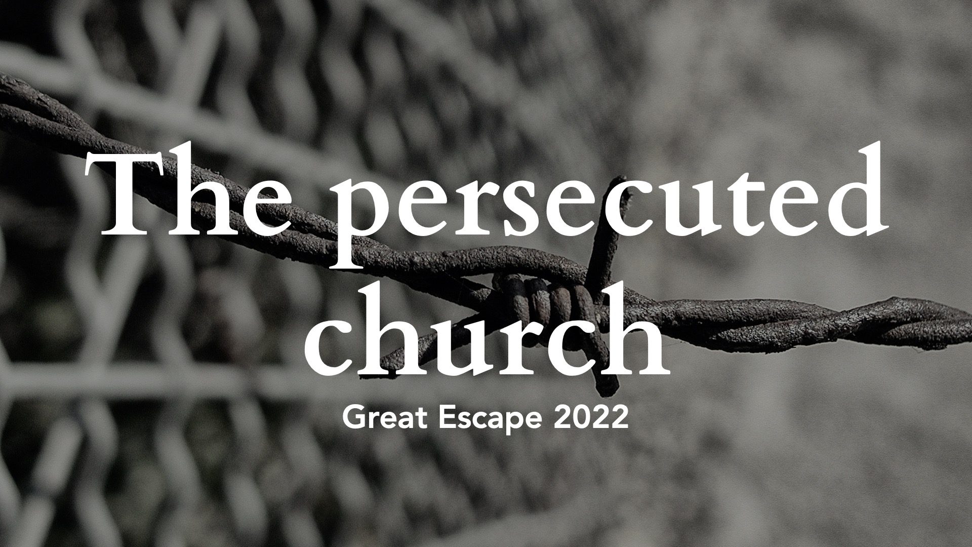 The persecuted church - St Andrew the Great